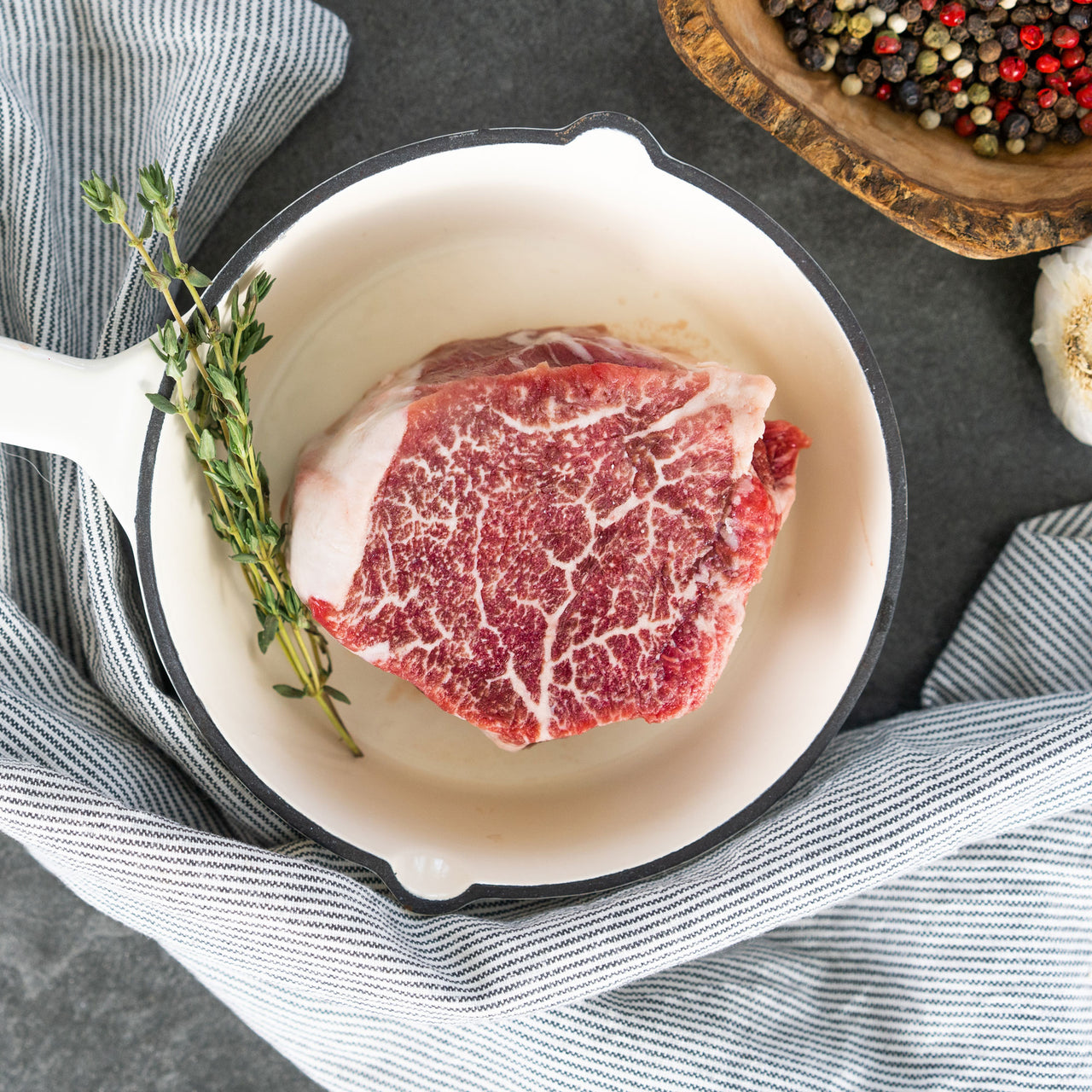 Japanese Wagyu Filet Mignon steaks for sale | 8oz Kobe beef filet – Wodagyu